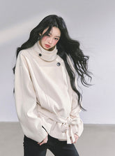 Contour Line White Jacket – KPoupee