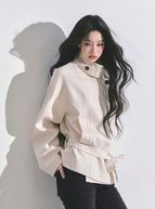 Contour Line White Jacket – KPoupee
