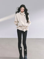 Contour Line White Jacket – KPoupee